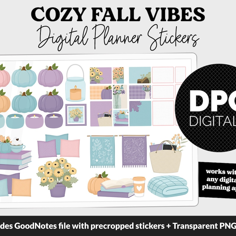 Autumn Stickers - Etsy