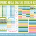 Spring MEGA Digital Sticker Bundle Goodnotes & iPad April - Etsy