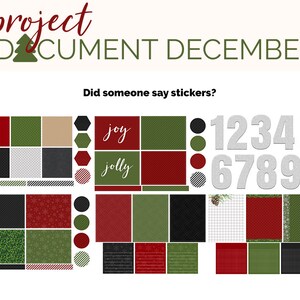 Project Document December Album and Stickers | Goodnotes & iPad ...