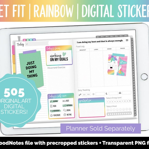 Fitness Stickers - Etsy