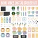 Boho Vibes Digital Sticker Mega Bundle Goodnotes & iPad August, Retro ...