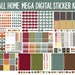 Fall Home Digital Planner Sticker Mega Kit Goodnotes, iPad and Android ...