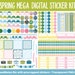 Spring MEGA Digital Sticker Bundle Goodnotes & iPad April - Etsy