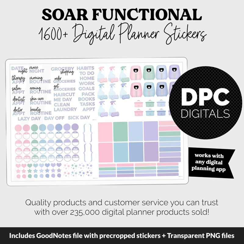 Digital Stickers - Etsy