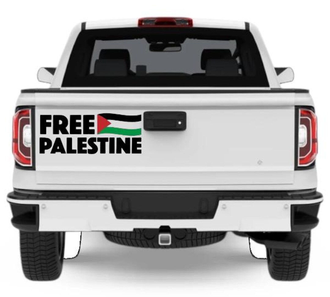 Free Palestine Car Decal, Palestine Flag, Palestine Sticker for Car and ...