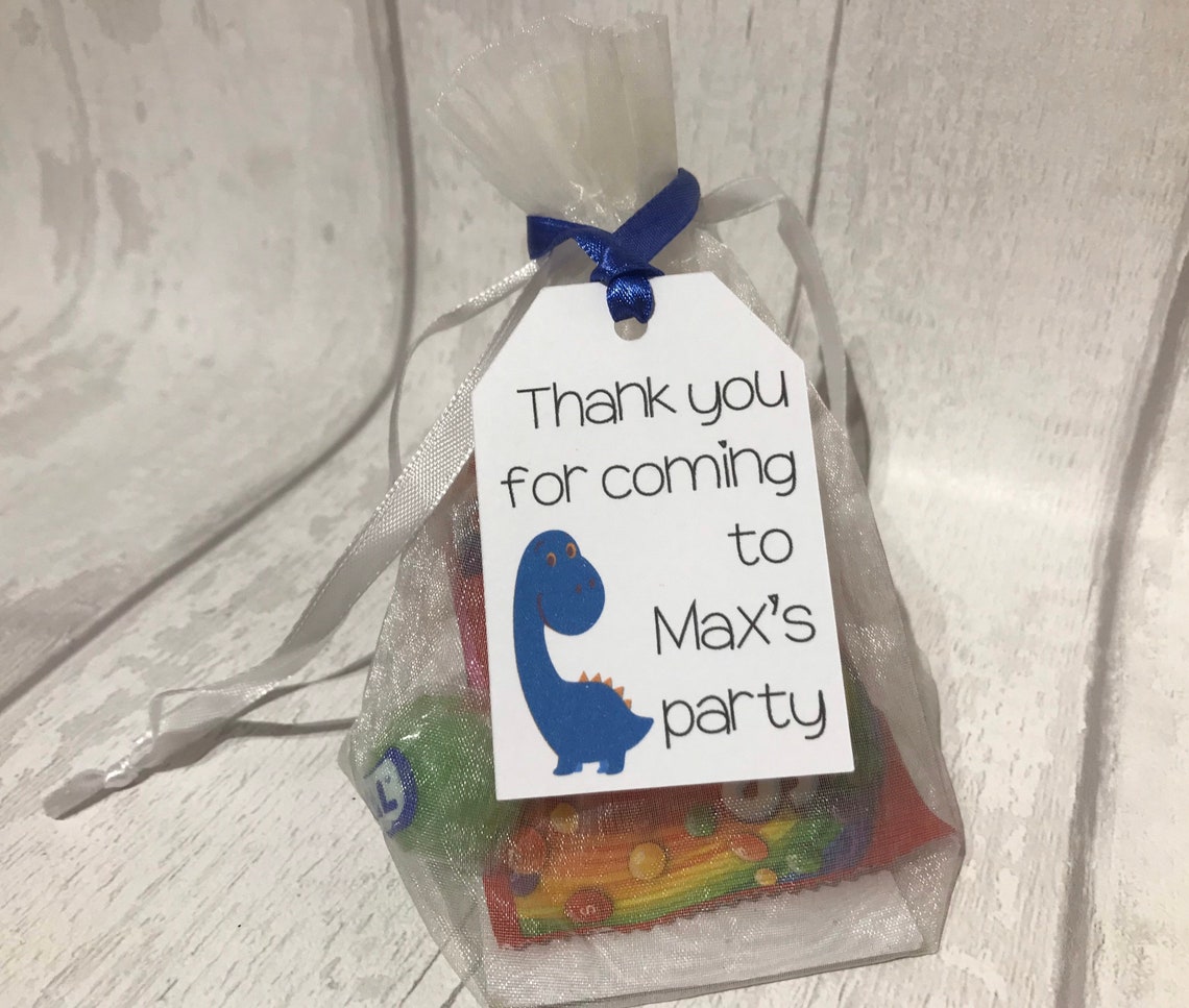 Birthday Party Tags Thank You for Coming to My Party - Etsy