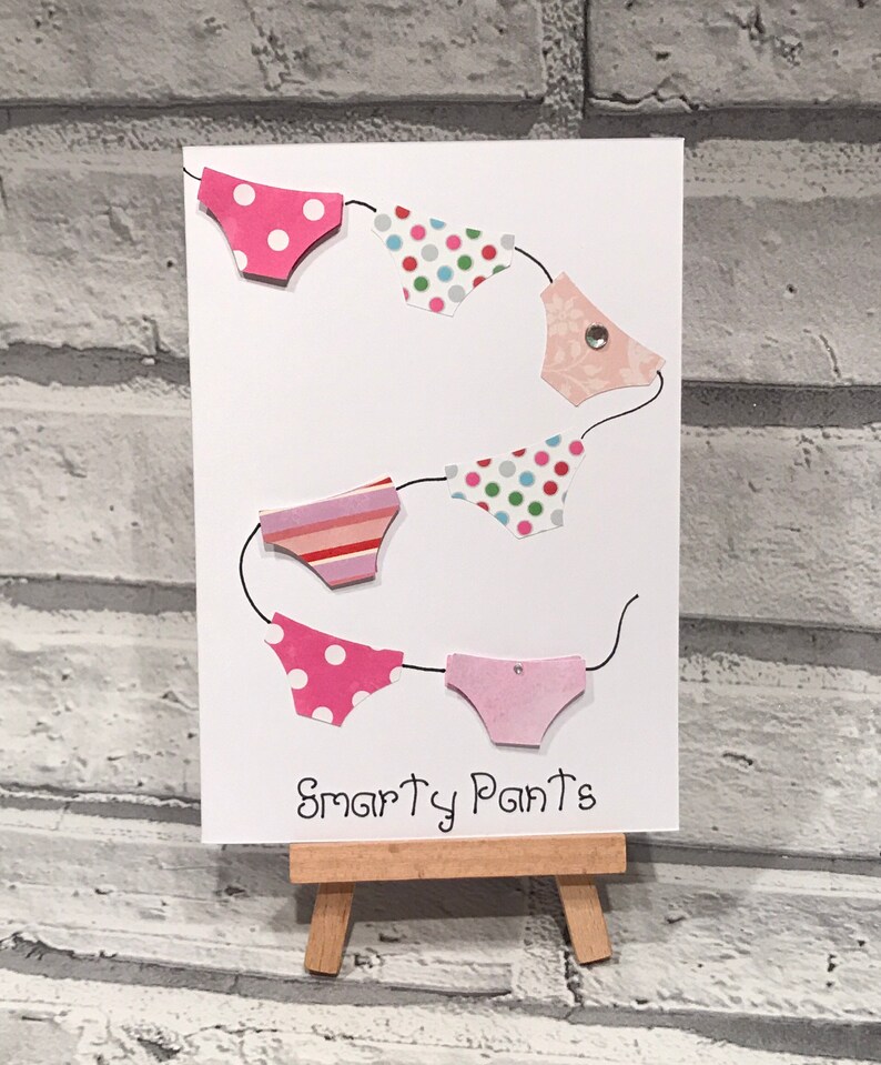 Smarty Pants Card, Congratulations Card, Well Done Card, Graduation ...