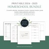 Printable Attendance Record 2023-2024 Canadian Homeschool Attendance ...