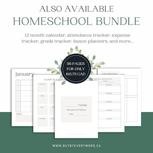 US Attendance Record 2023 - 2024 | Printable Homeschool Attendance ...