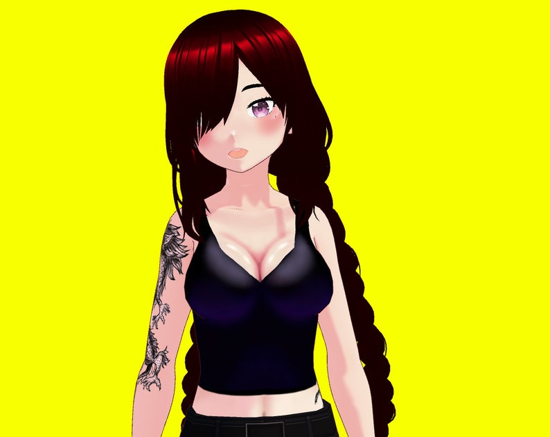 Pre-made 3D Vtube Model READY TO USE - Etsy