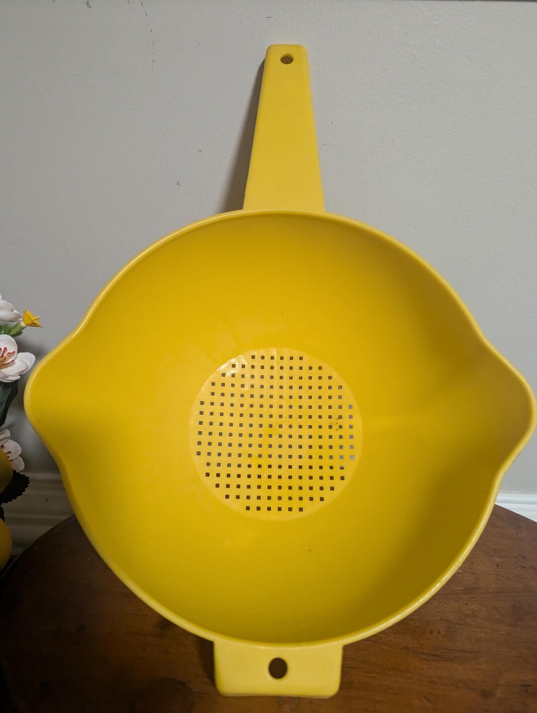 Vintage Yellow Tupperware Strainer Colander, 2 Qt Yellow Tupperware - Etsy