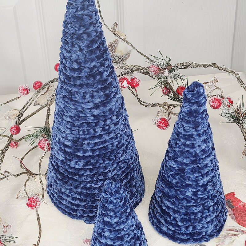 Blue Christmas Decor - Etsy