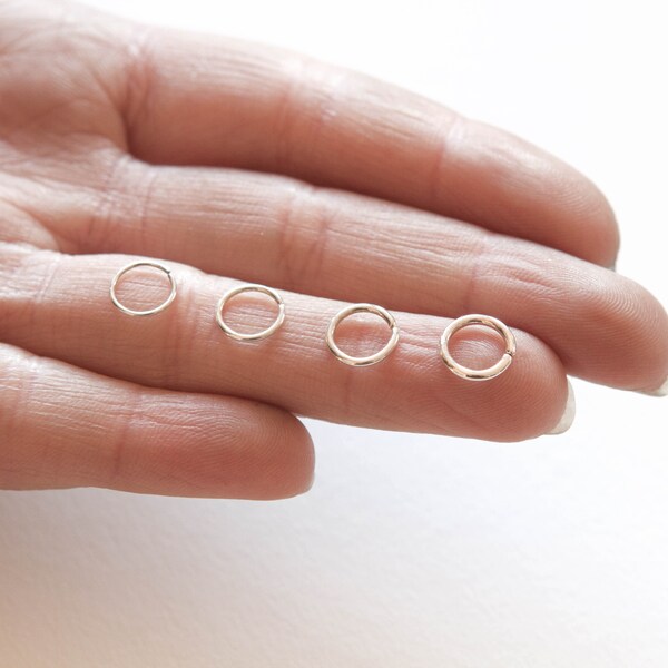 16 Gauge Hoops - Etsy