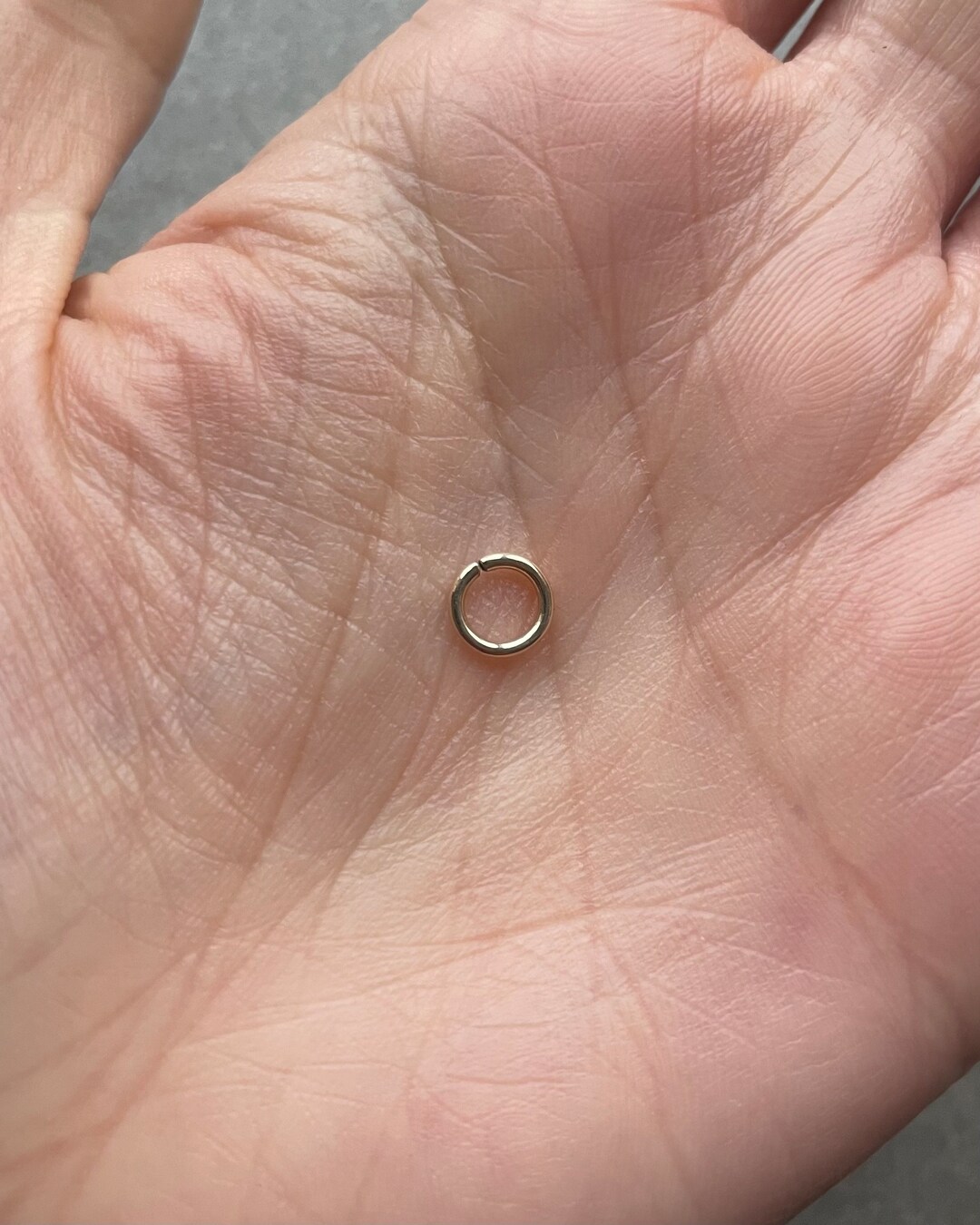 Gold Hoop Ring, Mini Hoop 3mm 4mm 5mm 6mm 7mm 8mm 10mm - Etsy