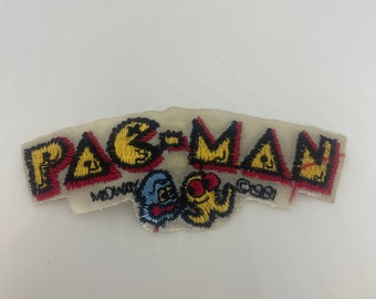 Vintage Pac-man Patch - Etsy
