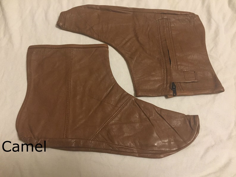 Leather Socks Khuffs New Leather-socks-genuine-size Islamic-muslim-pray ...