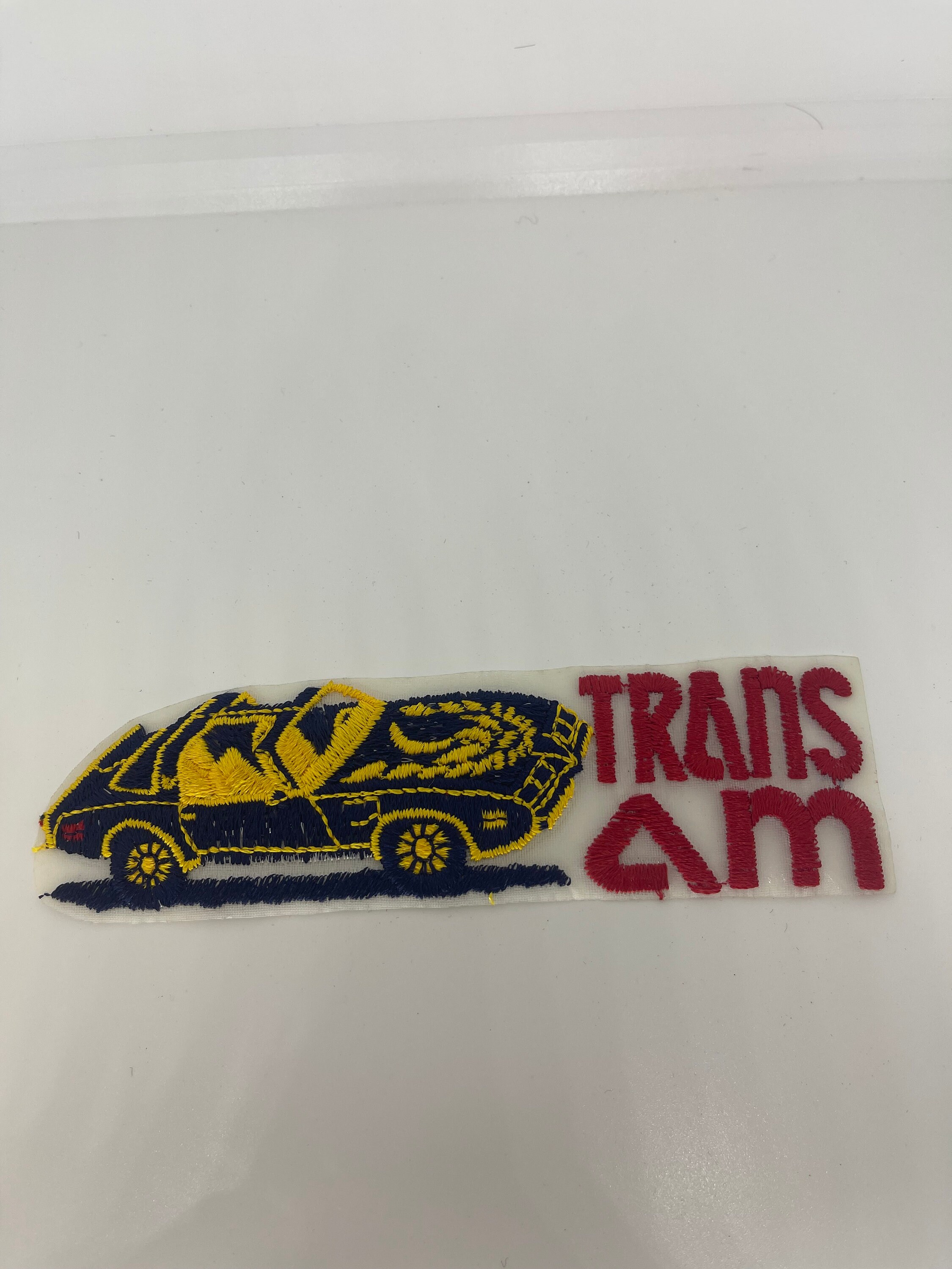Vintage Patches Embroidered Iron on Sew on TRANS AM Patch Logo - Etsy