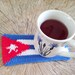 Flag of Cuba Crochet Pattern: Mug Rug, Applique, Bunting (PDF) - Etsy