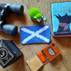 Crochet Pattern: Scottish Flag, Flag of Scotland, Saltire, St Andrew's ...
