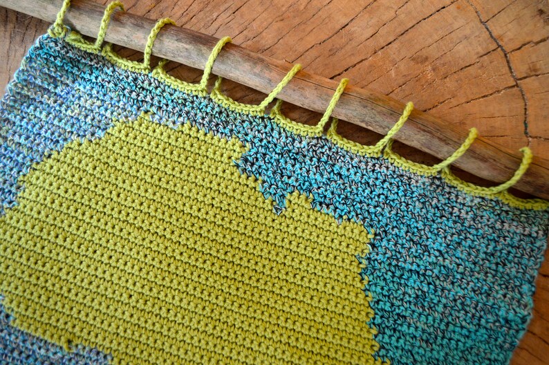 Crochet Pattern // Africa Crochet Map Montessori Wall Hanging - Etsy