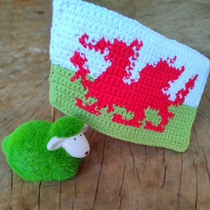 4 Crochet Patterns: British Flags, England, Scotland, Wales, Union Jack ...