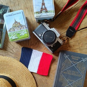 Crochet Pattern: French Flag, Mug Rug, Crochet Applique, Flag of France ...