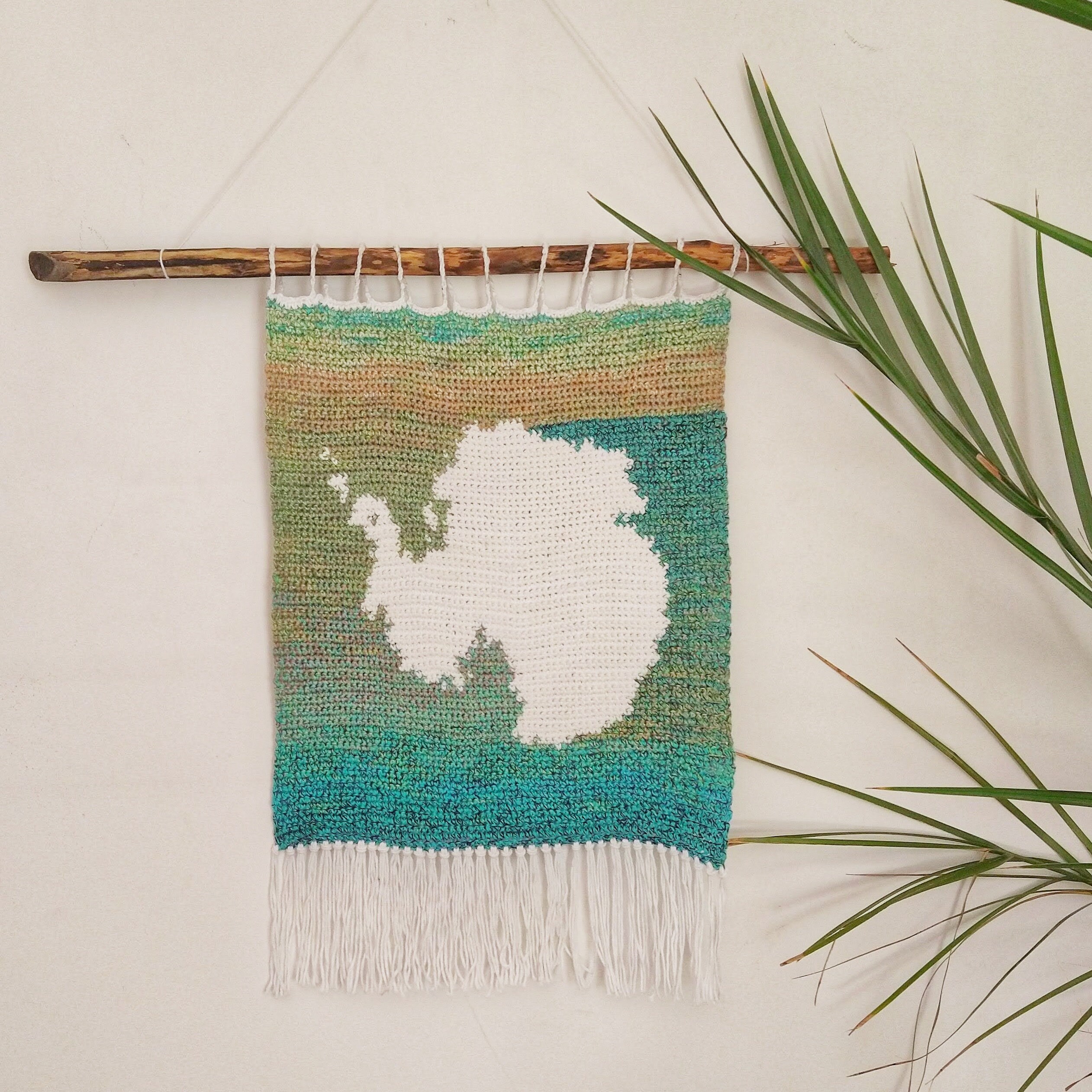 Crochet Pattern / Antarctica Map Montessori Wall Hanging - Etsy