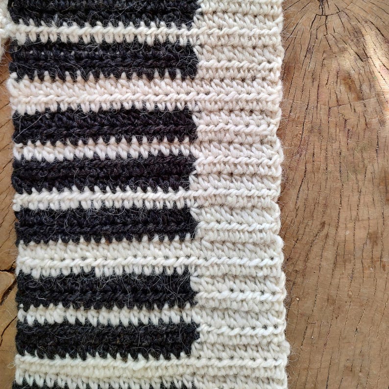 Piano Keyboard Scarf Crochet Pattern: Music Lover Gift (PDF Download ...