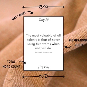 30 Printable Writing Inspiration Cards, Novel Writing, Write a Book in ...