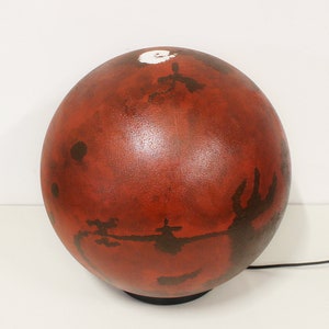 Mars lamp 30 cm Planet lamp Red lamp Mars gifts Table | Etsy