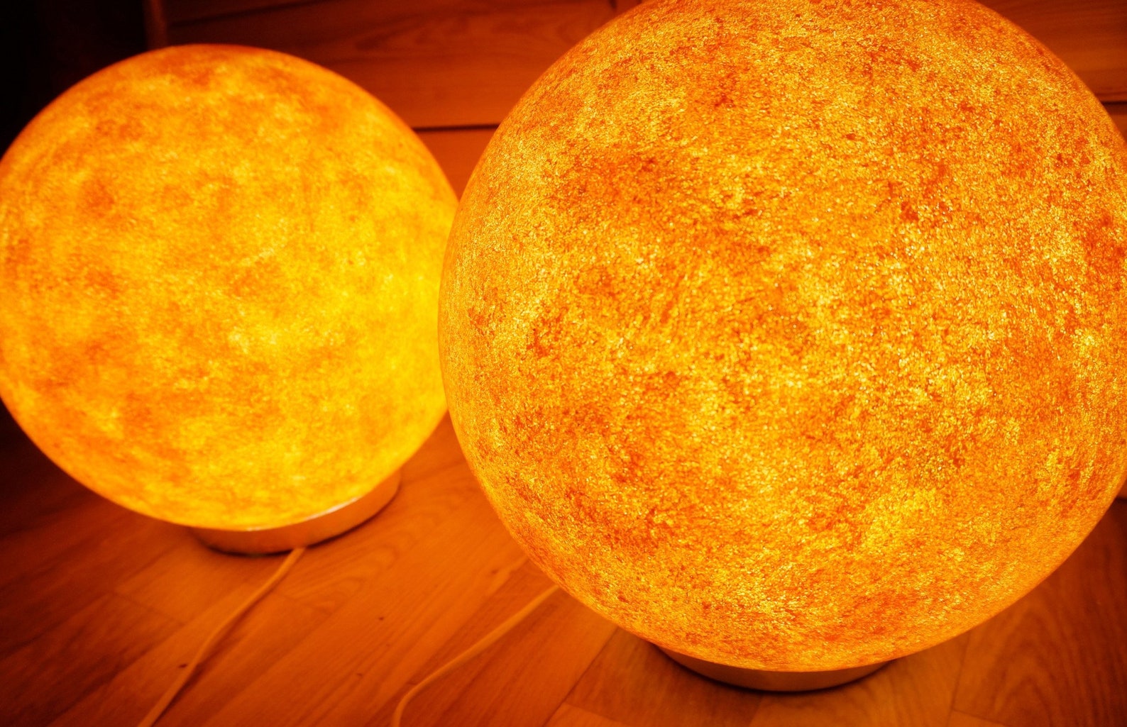 Sun Orange lamp Lamp eclipse Space lamp Cosmic lamp Star | Etsy