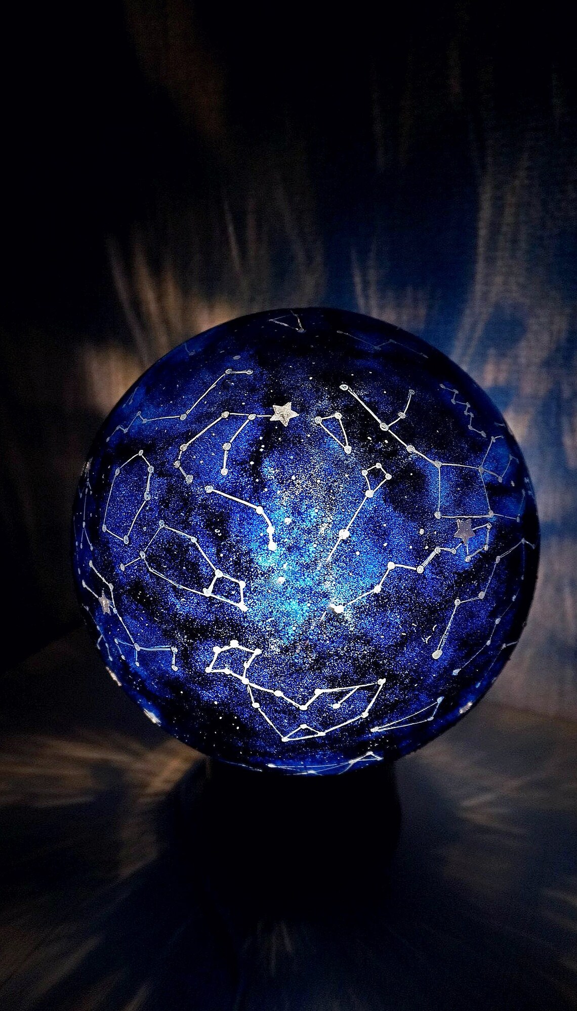 Night light sky sphere 20 cm sky map star | Etsy