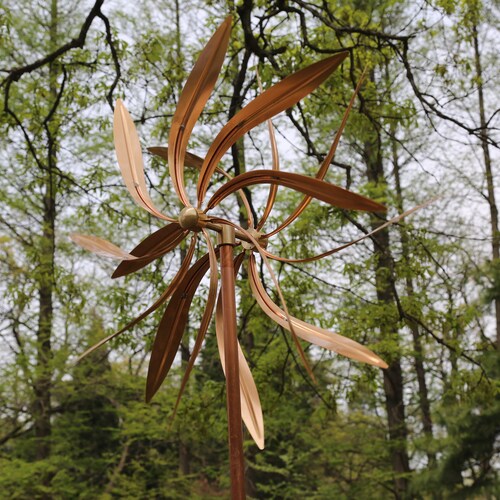 Handmade Full Copper Windmills Artistic Large Wind Sculptures - Etsy