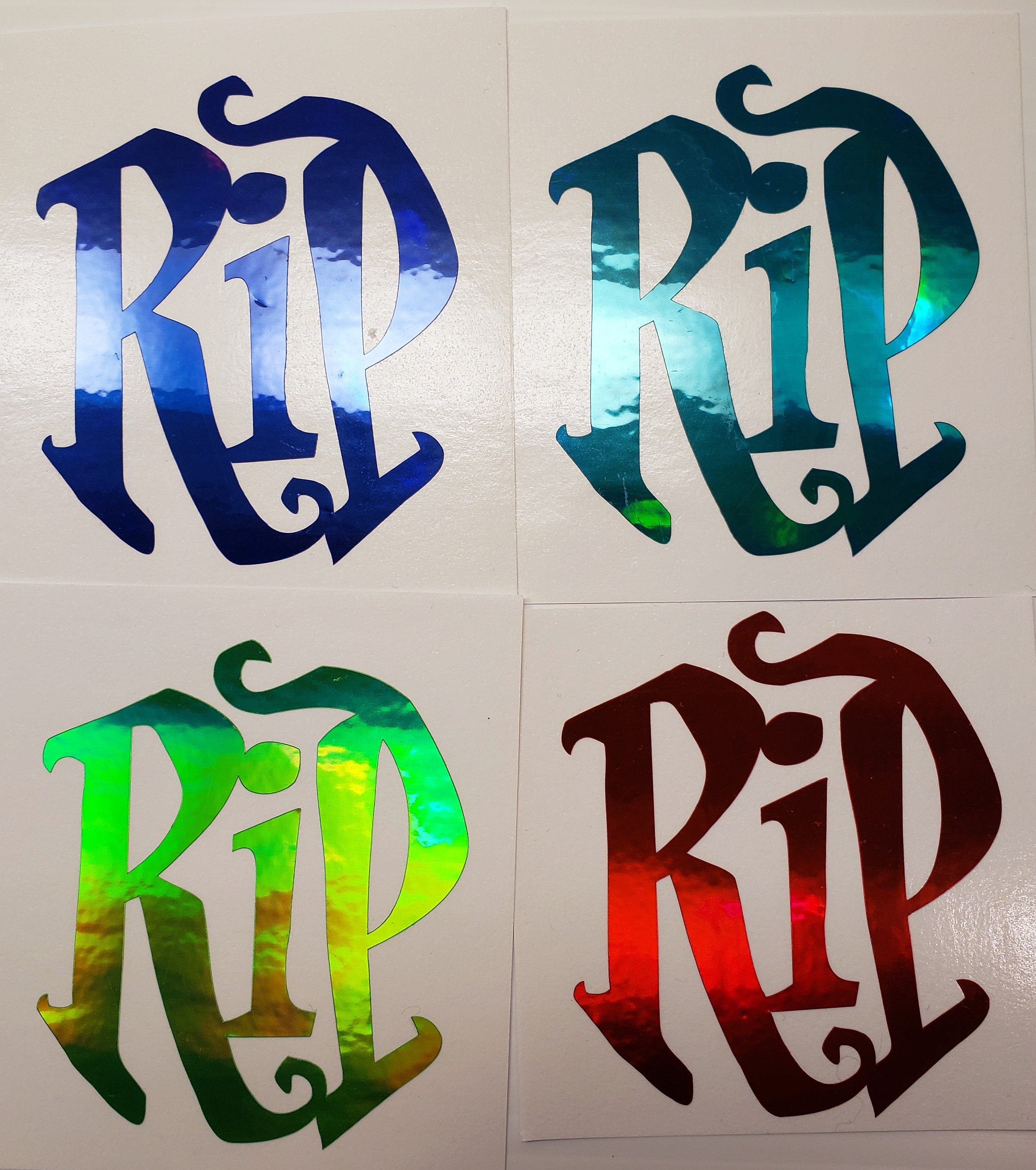 Rip Decal - Etsy