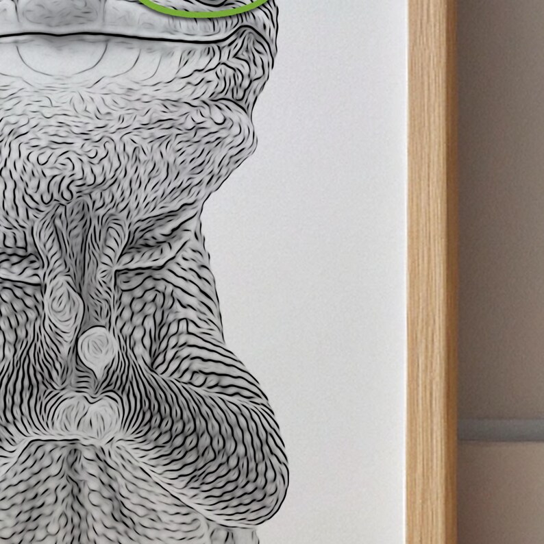 Gecko With Glasses Printable Wall Art – Animal Art for Kids Rooms ...