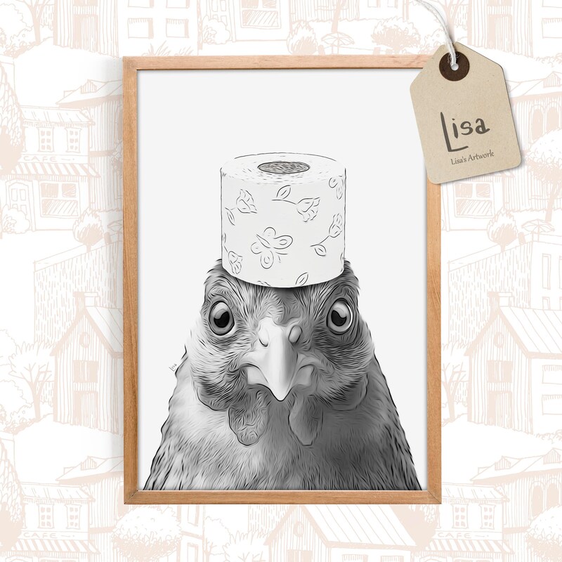 Chicken Toilet - Etsy