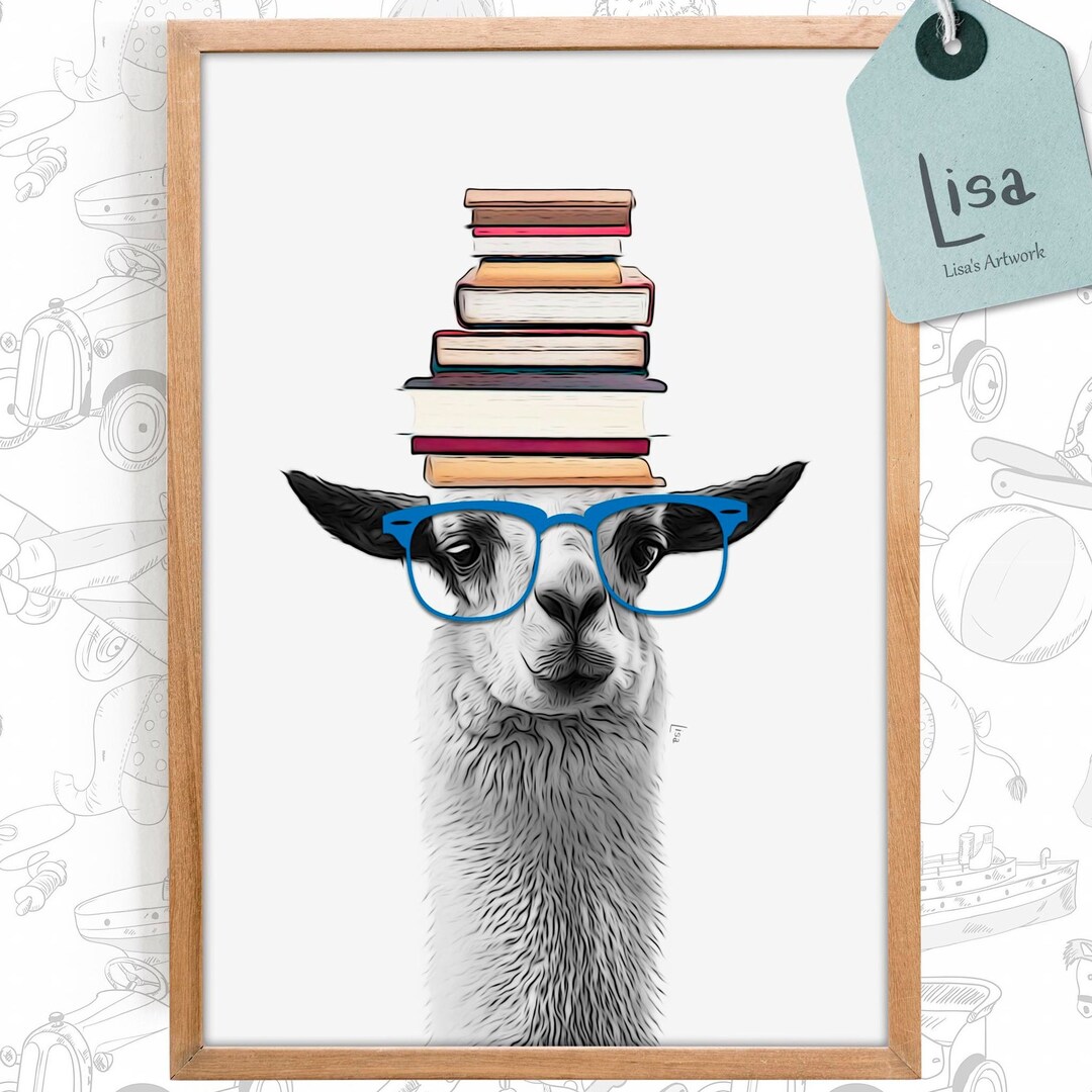 Llama Classroom Decor, Homeschool Decor, Nursery Decor, Wall Decor ...