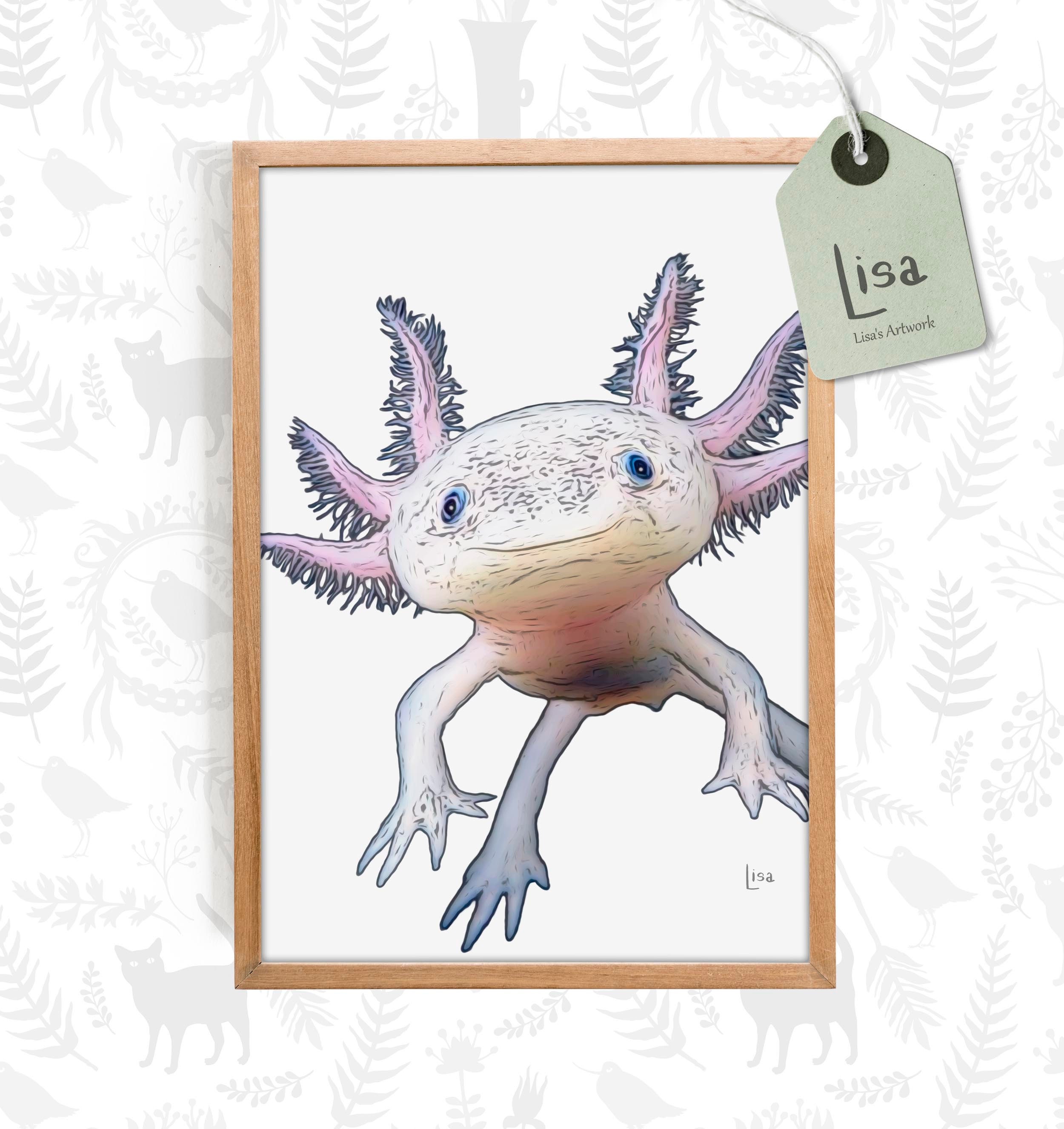 Axolotl Art