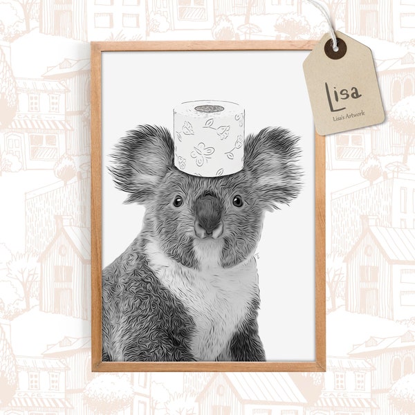 Koala Toilet Paper - Etsy