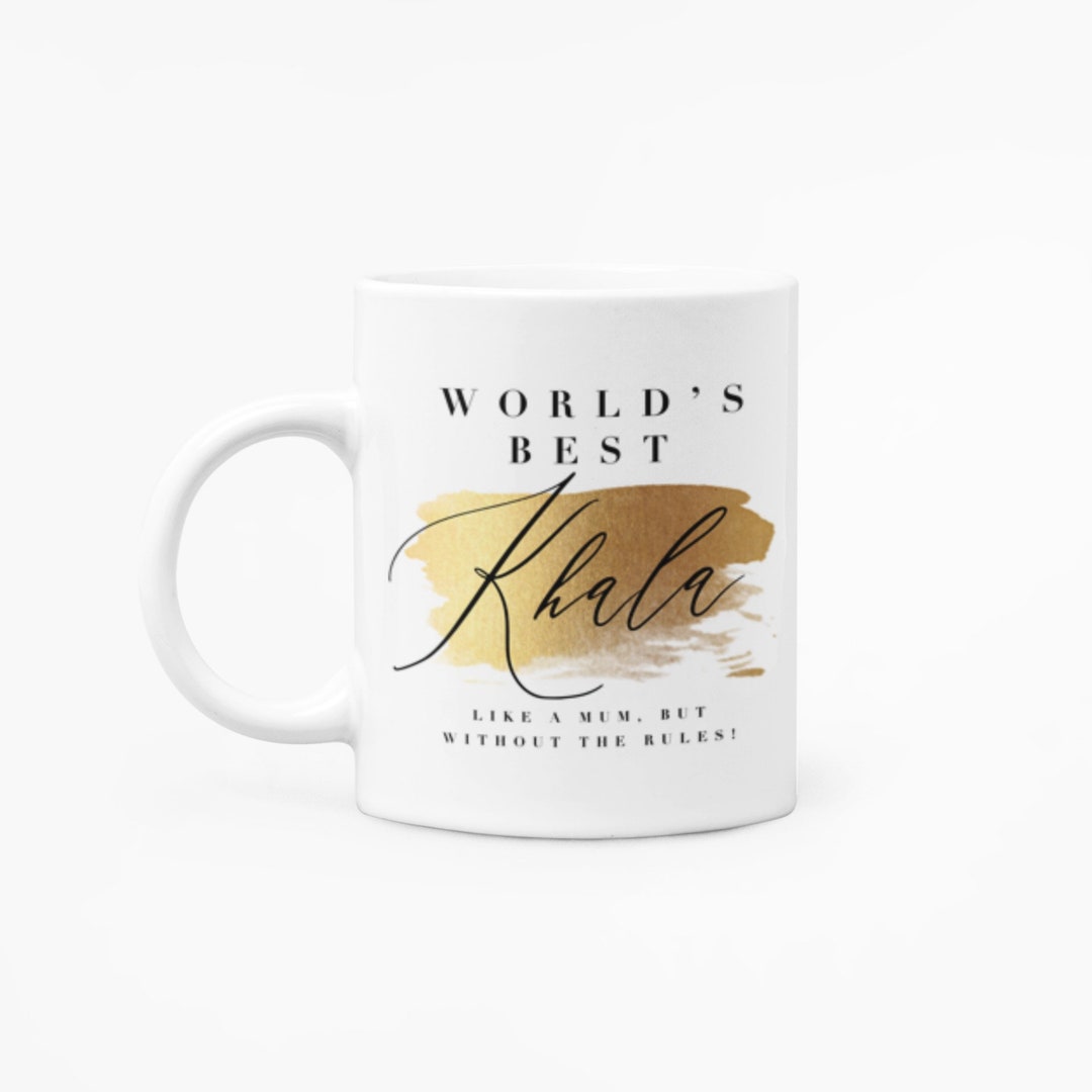 Worlds Best Khala Desi Aunt Ceramic 11oz Mug / Cup Gift for Her ...