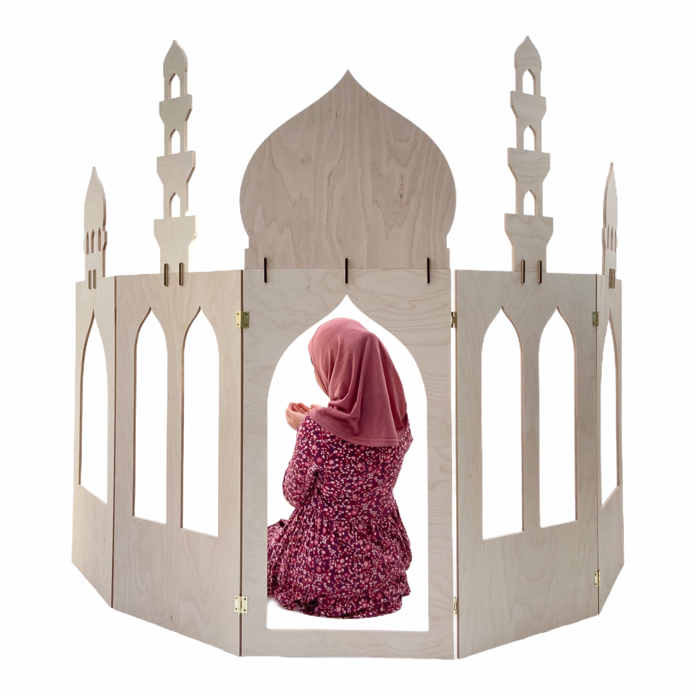 My Mini Masjid 5 Panel Solid Structure Role-play Ramadan Eid | Etsy