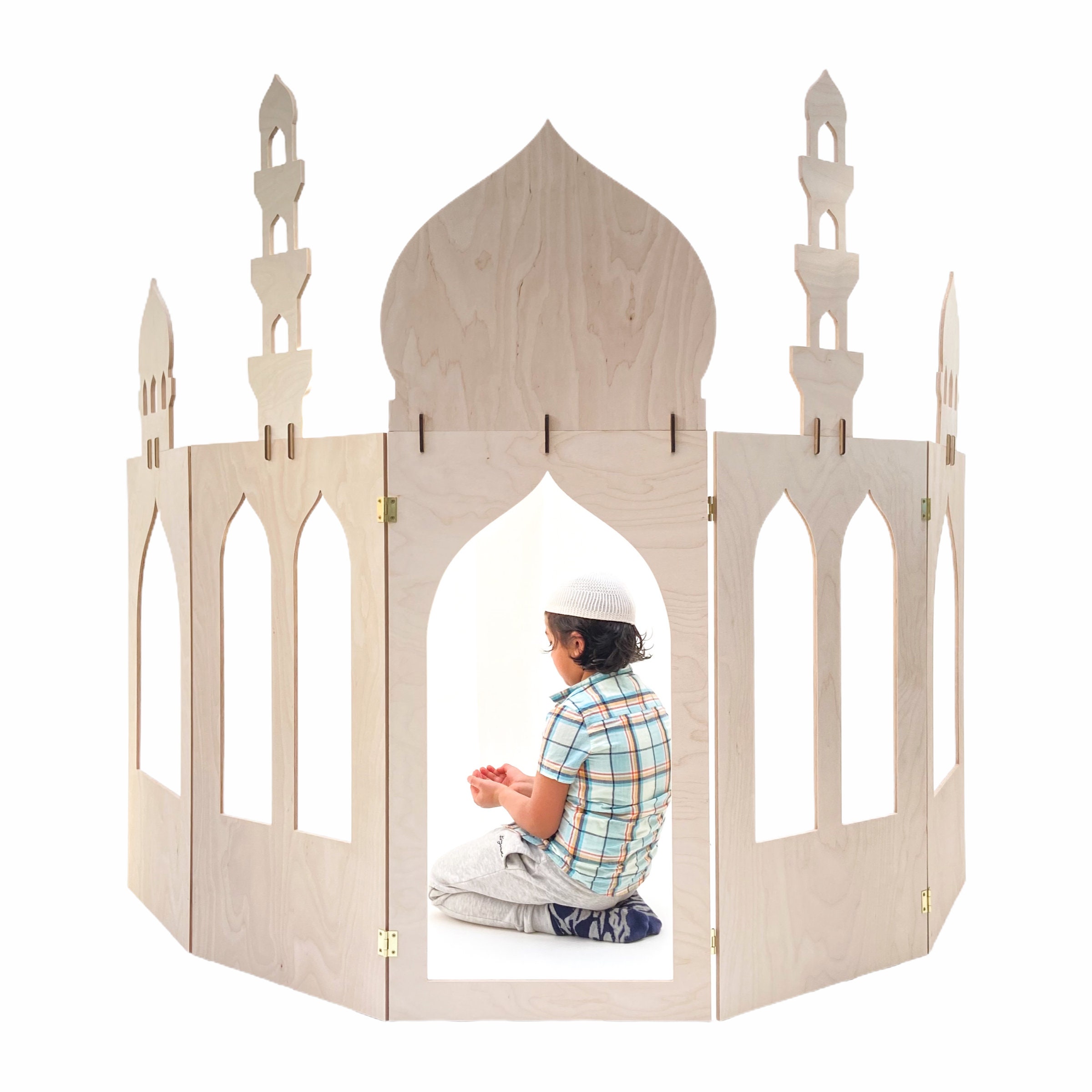 My Mini Masjid 5 Panel Solid Structure Role-play Ramadan Eid | Etsy