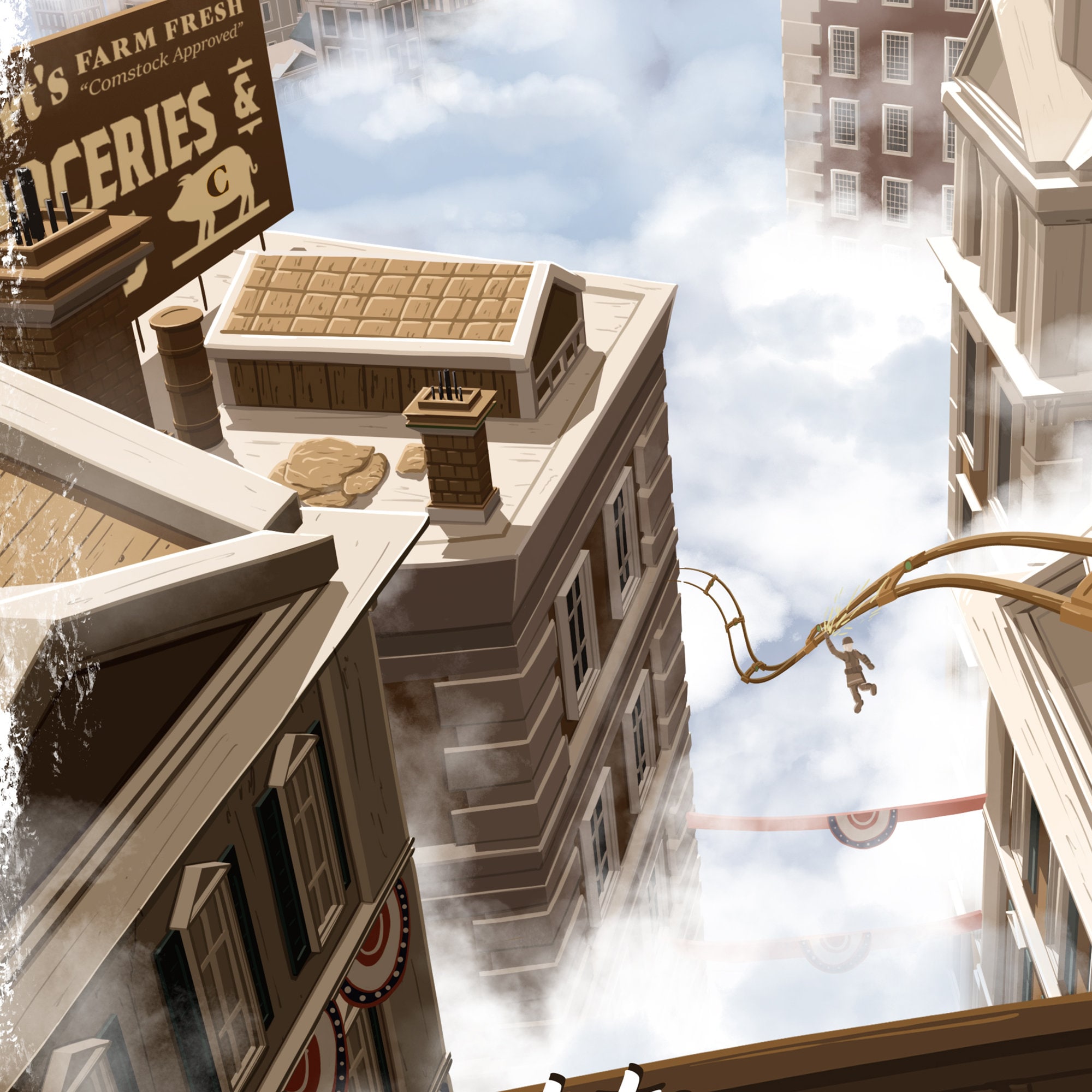 Bioshock Infinite Fan Art Wallpaper