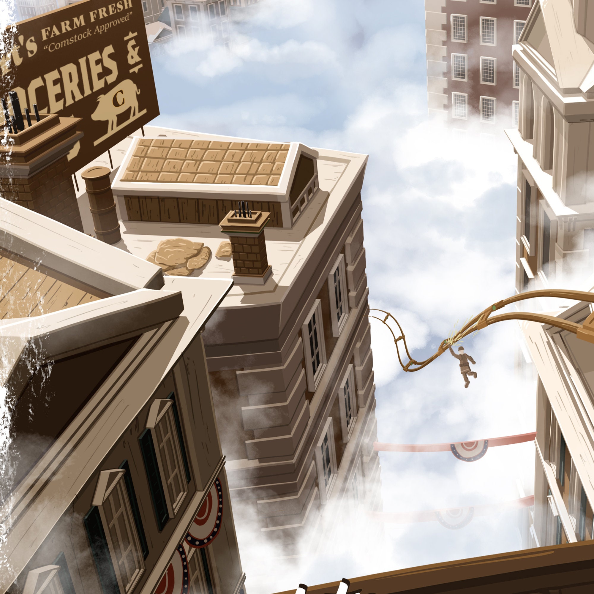 Columbia Bioshock Concept Art