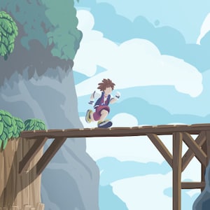 Destiny Islands (kingdom Hearts) Travel Poster, Retro Gamer Wall Art - Etsy