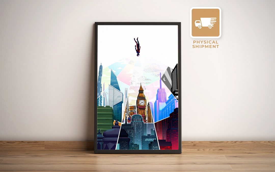 Miles Morales Spiderverse Print: Hand-created Digital Illustration - Etsy