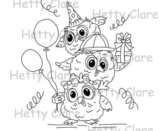 Owl Digi - Etsy