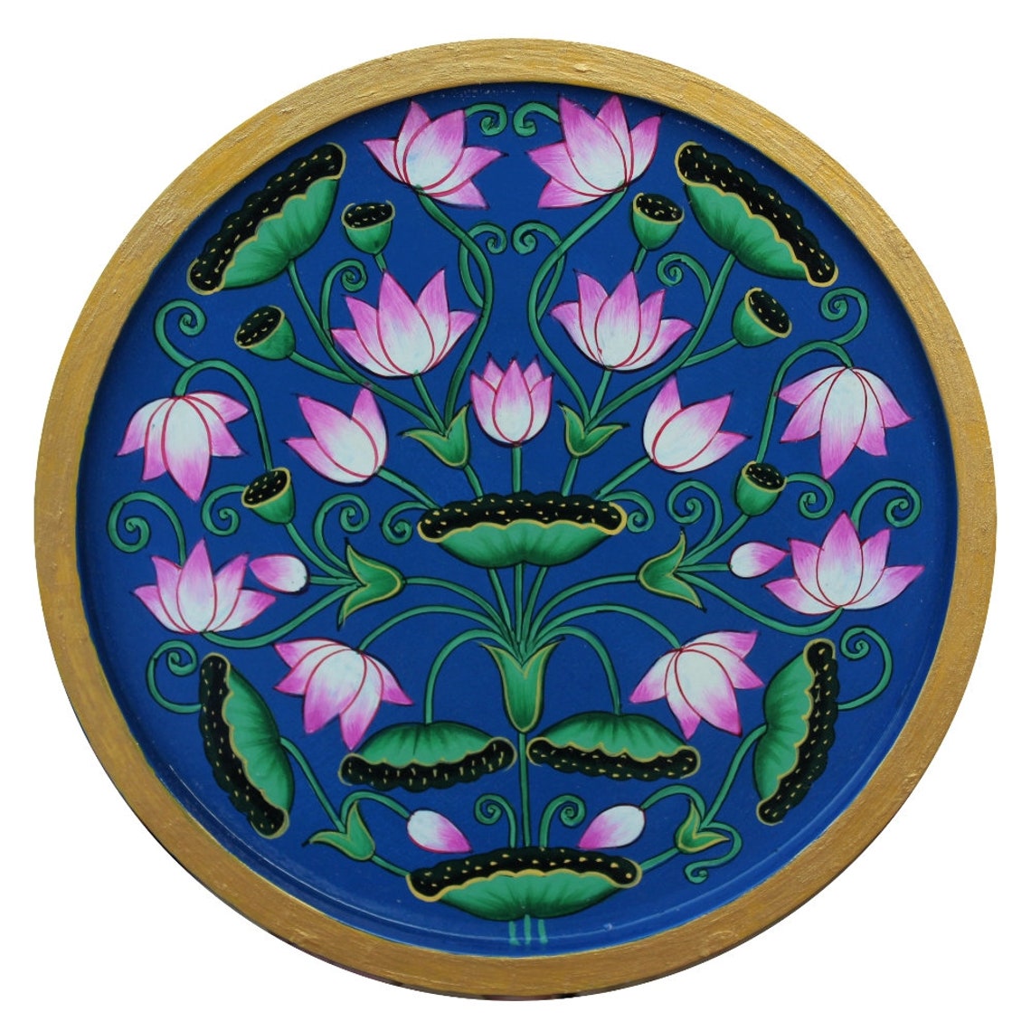 Decorative Wooden Plates Wall Decor Home Decor Handpainted - Etsy