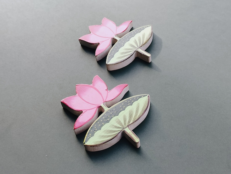 Mdf Lotus Flower Cutout Mdf Cutouts Small Cutouts / Wooden - Etsy