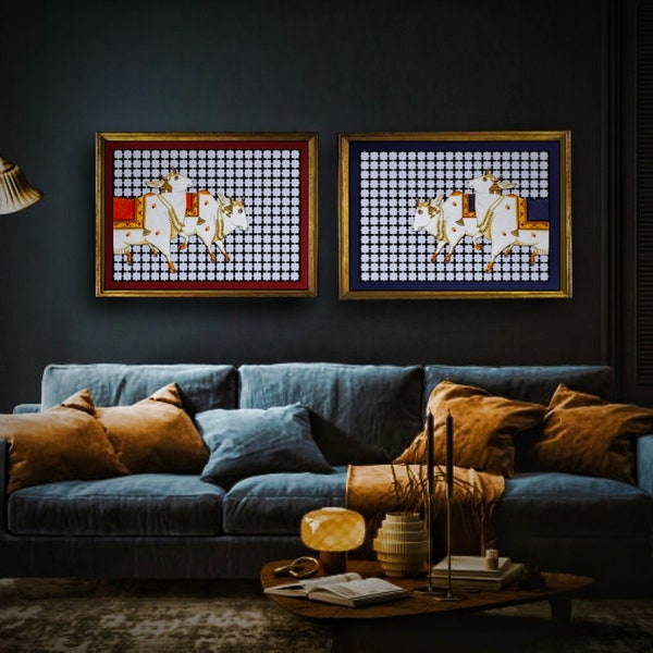 Modern Pichwai Painting - Etsy